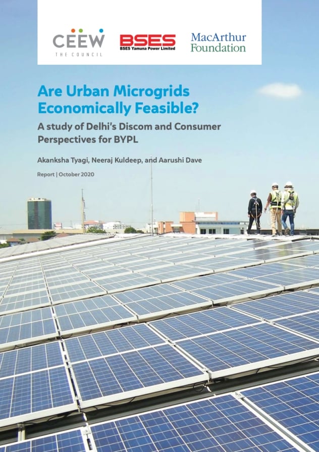 Are Urban Microgrids With RTS PV Economically Feasible in India?