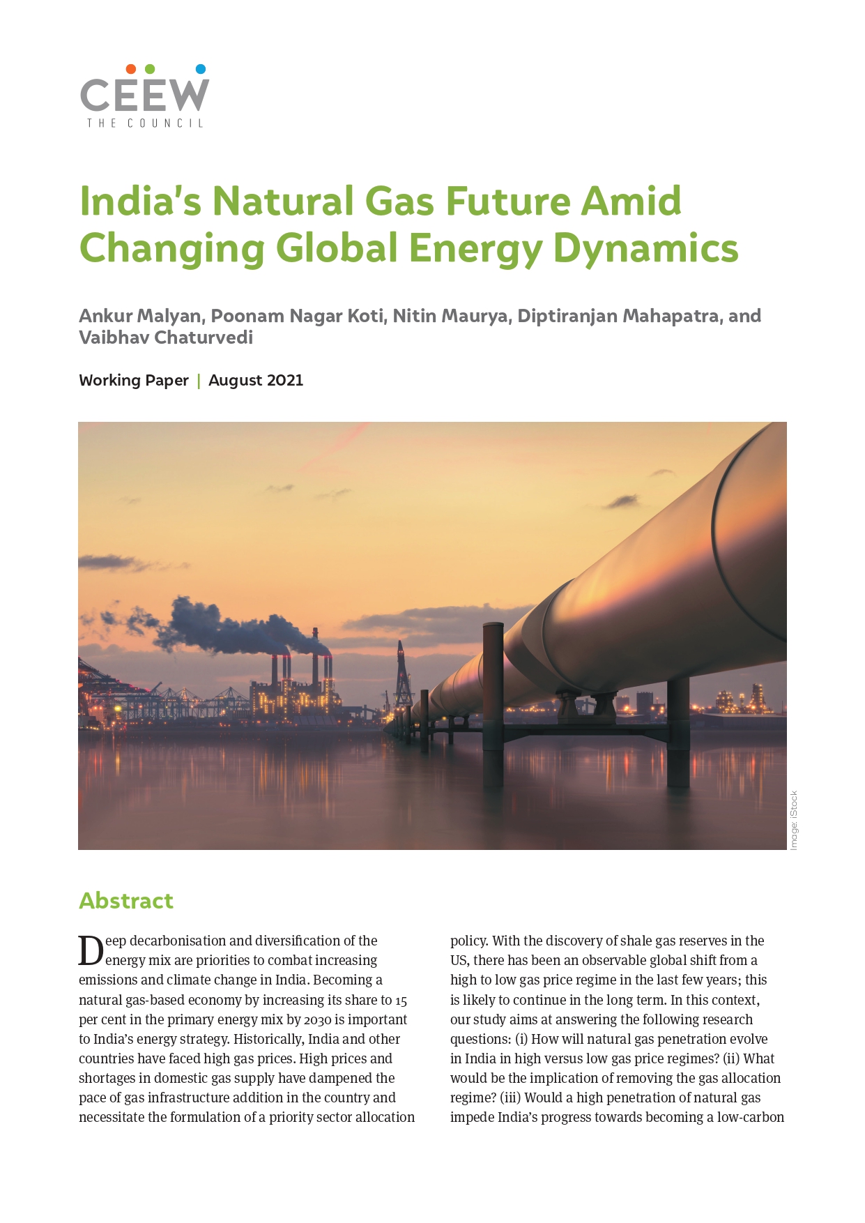 What is the Future of India's Natural Gas Sector? CEEW Study