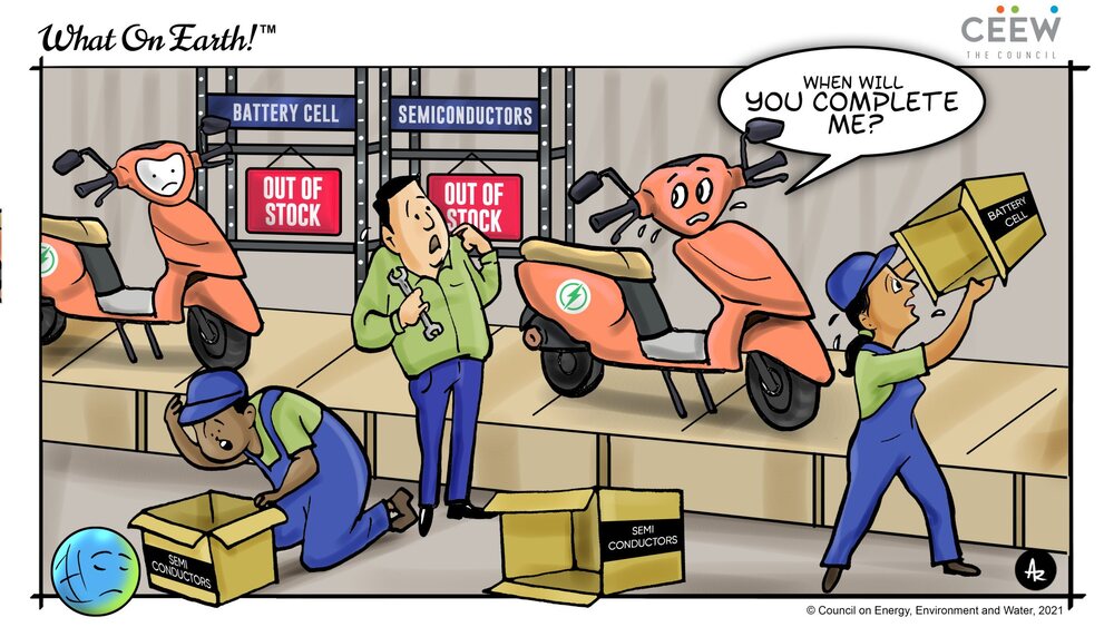 Beating the supply-chain shortage to power India's EVs | CEEW