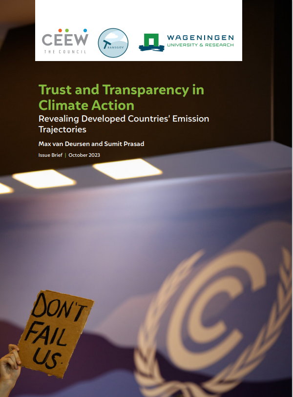 How Did Rich Countries Fail to Meet Climate Action Targets? CEEW