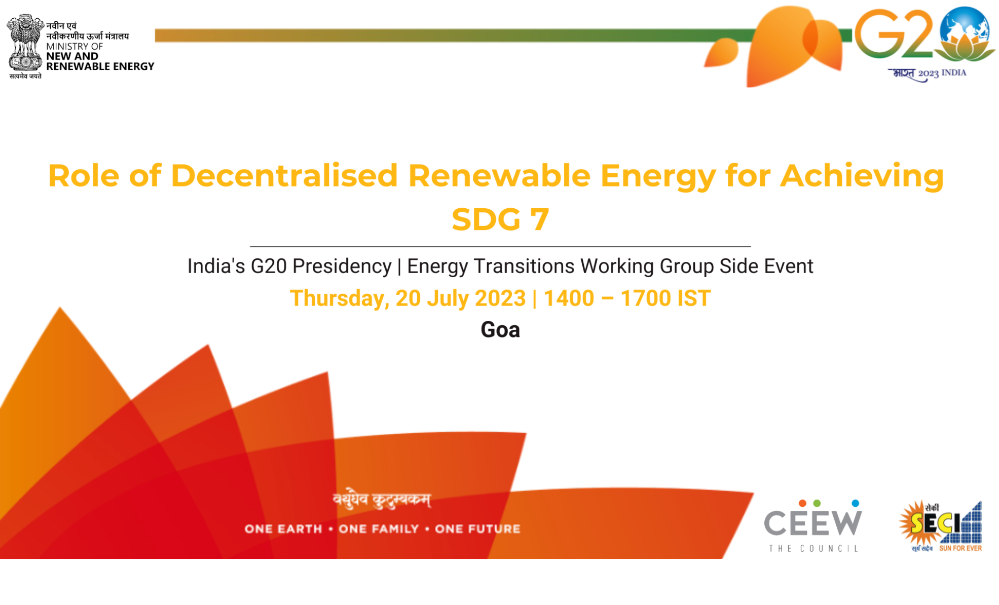 Role of Decentralised Renewable Energy for Achieving SDG 7 | CEEW