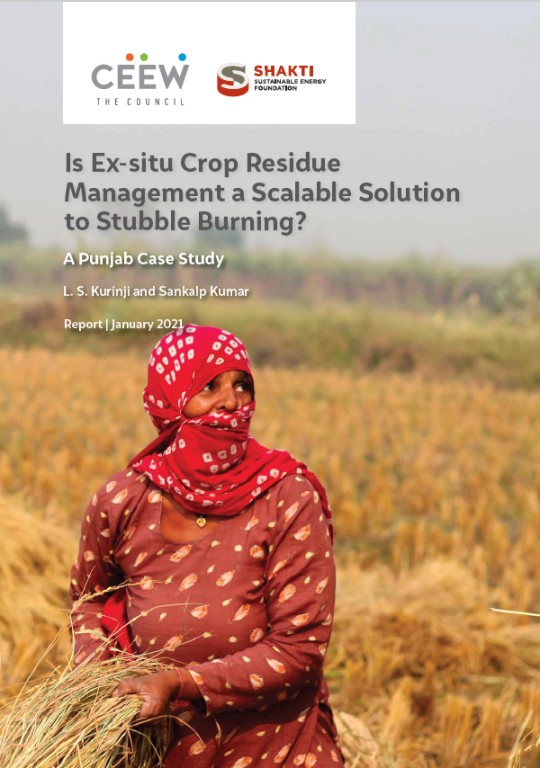 Is Ex Situ Crop Residue Management a Solution to Stubble Burning?