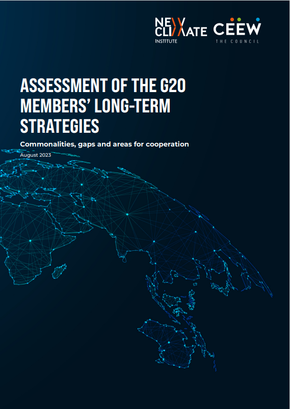 How can G20 Members’ Long-Term Strategies Help Decarbonise? CEEW