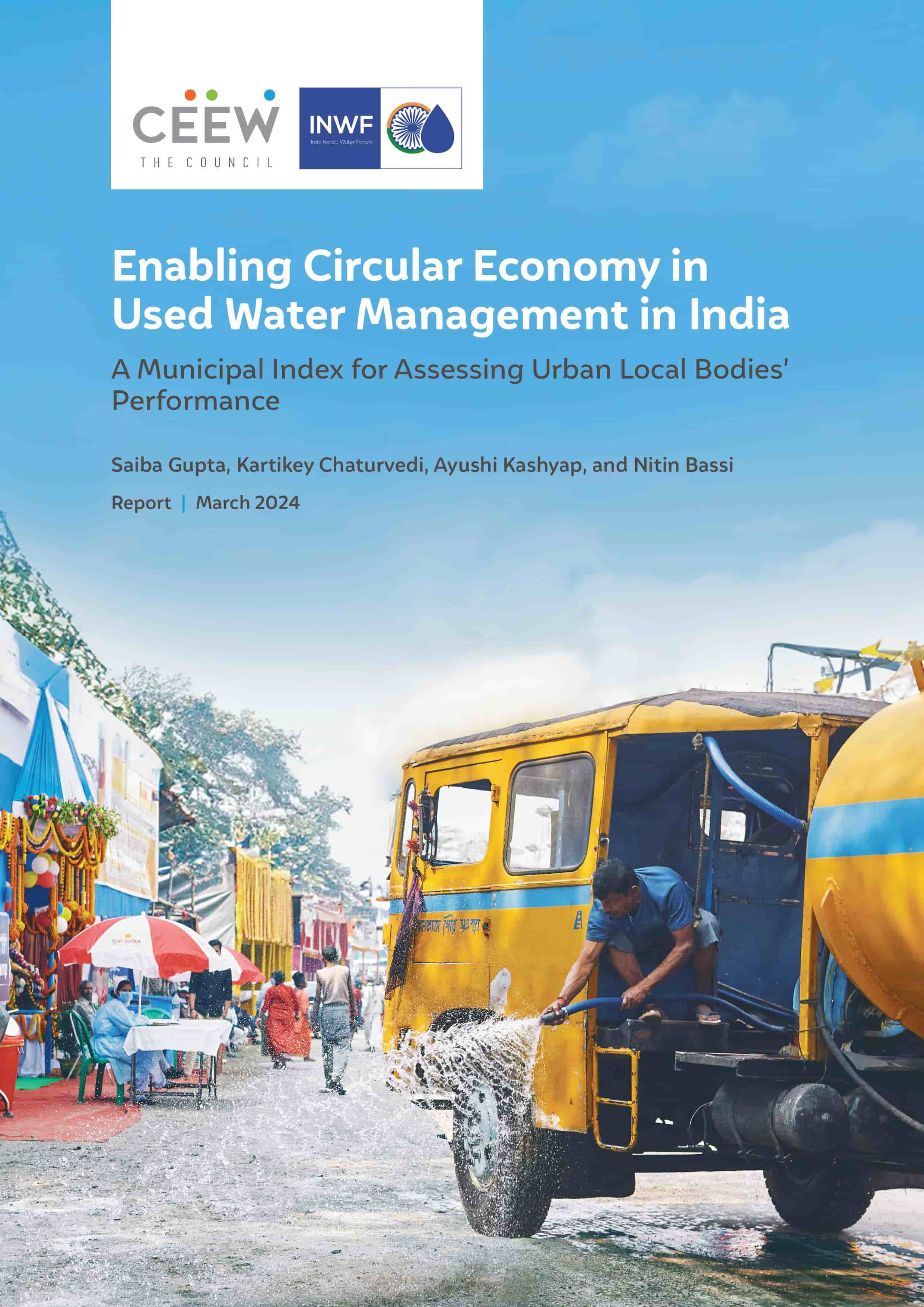 How can India Enable Circular Economy in Used Water Management?