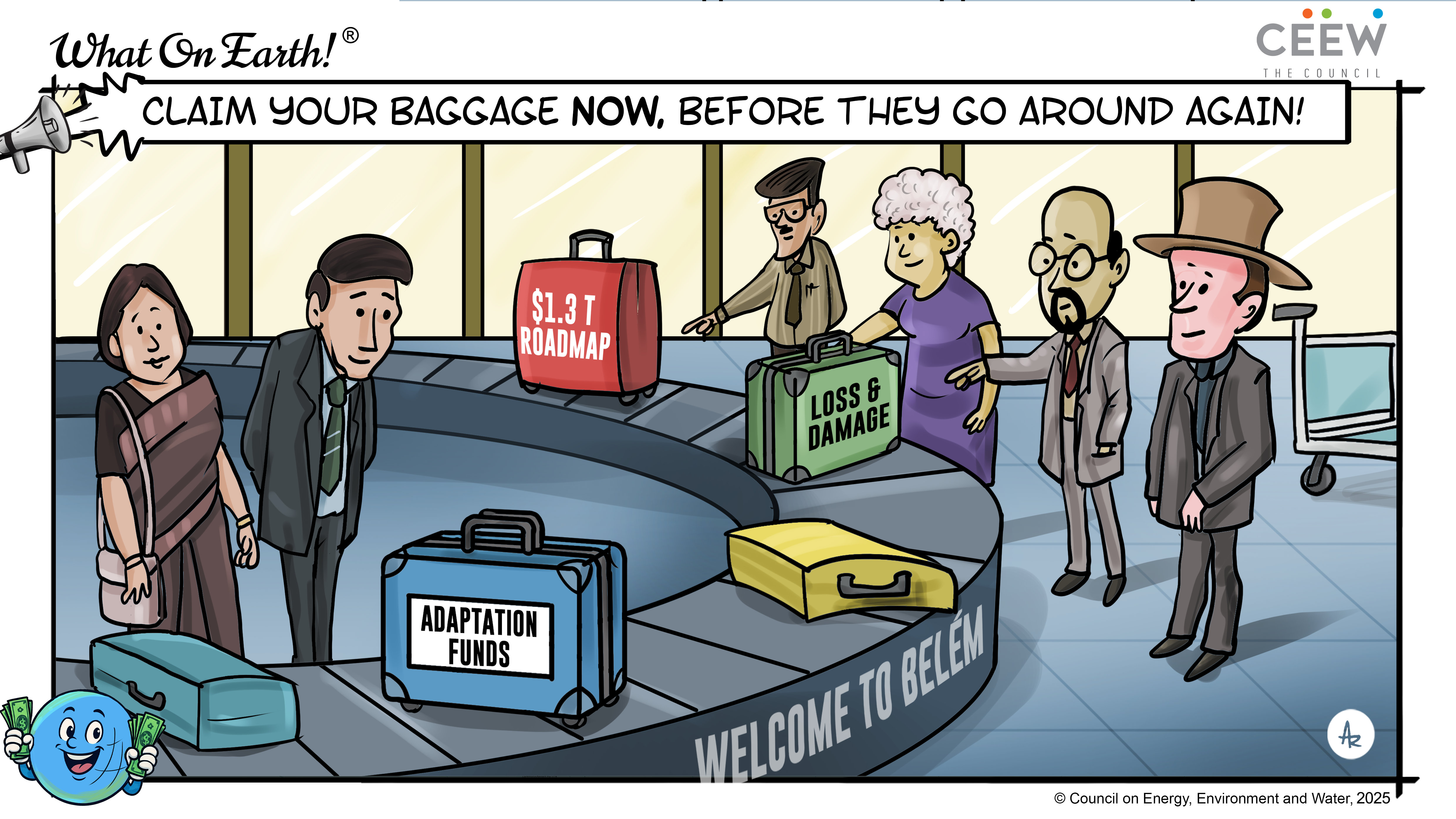 Climate Change Cartoons & Comics | Global Warming Effects | CEEW