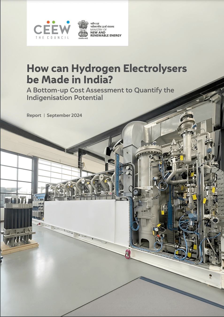 How can Hydrogen Electrolysers be Made in India? | CEEW