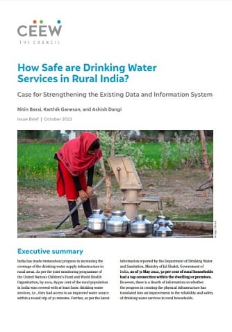 Does Rural India Have Access to Safe & Clean Drinking Water Services?