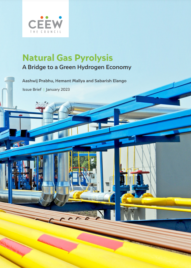 Natural Gas Pyrolysis for Low Carbon Green Hydrogen Production