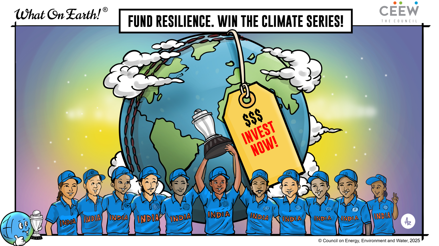 Climate Change Cartoons & Comics | Global Warming Effects | CEEW
